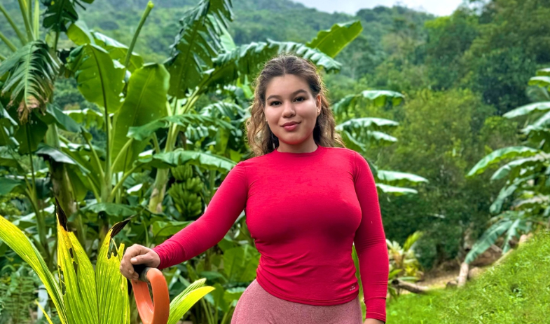 ¡Quiere salir a la naturaleza! Yaneth Marín busca amistades auténticas y aventureras | Día a Día